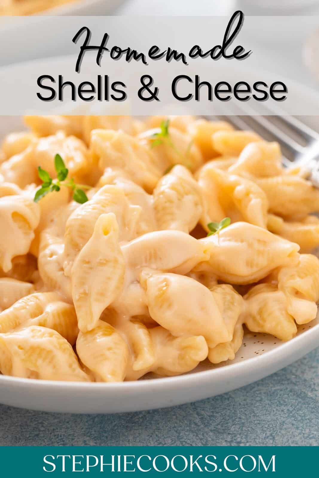 Homemade Shells and Cheese | Stephie Cooks