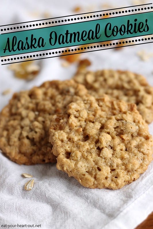 Alaska Oatmeal Cookies | Stephie Cooks