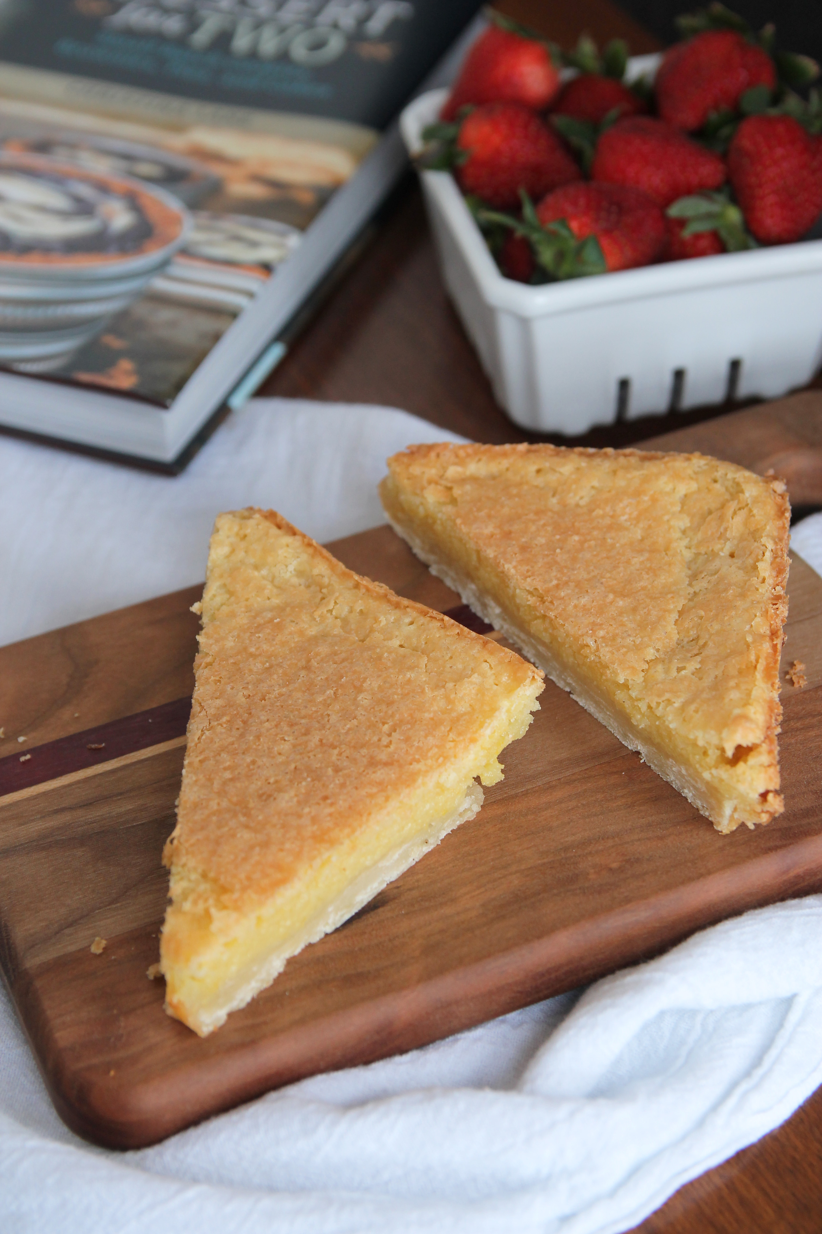 Chess Pie Bars - Perfectly Portioned for Two | Stephie Cooks