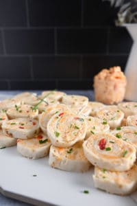 Pimento Cheese Pinwheels | Stephie Cooks
