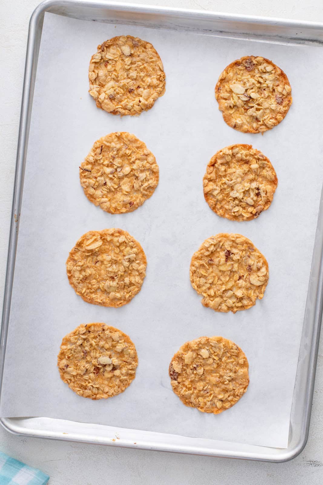 Almond Lace Cookies | Stephie Cooks